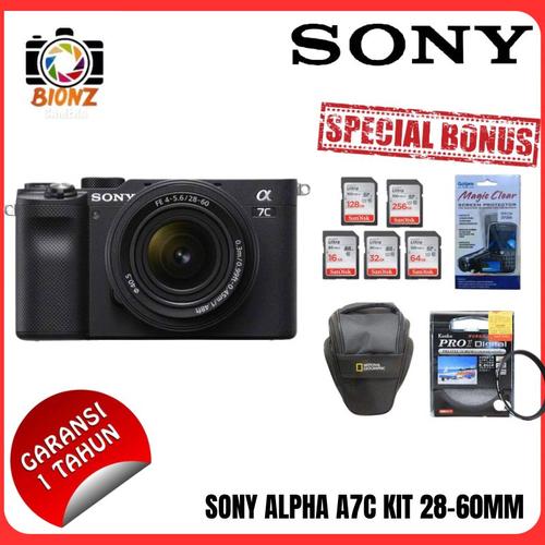 Jual SONY A7C KIT 28 60MM / SONY A7C KIT 28-60MM MIRORLESS - BODY ONLY ...