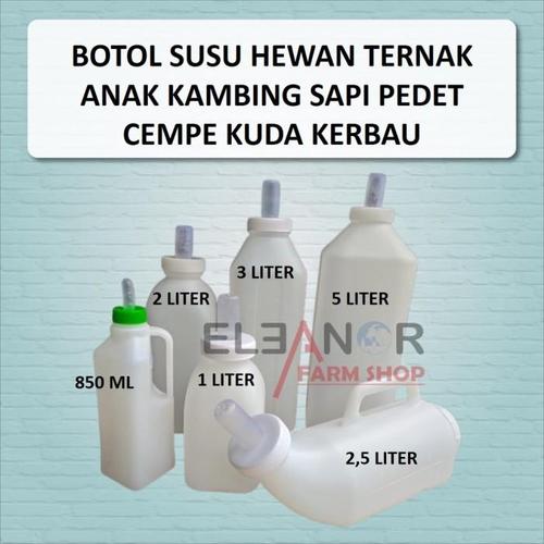 Jual Botol Minum Dot Susu Kambing Pedet Anak Sapi Kerbau Kapasitas 1L ...