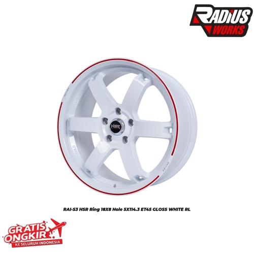 Jual Velg Mobil Creta Xpander Zenix tipe RAI S3 ring 18 HSR Wheel ...