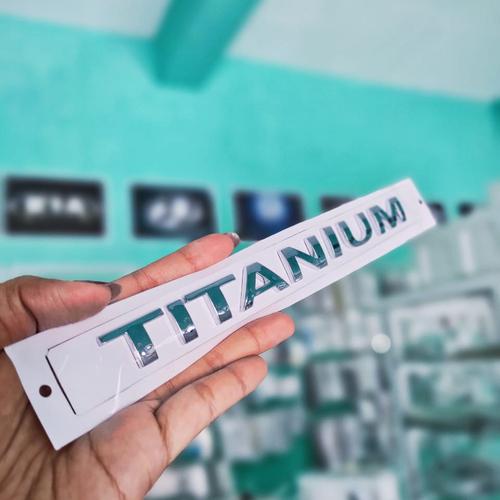 Jual Emblem logo TITANIUM ford ukuran original bagasi - Kab. Blitar ...