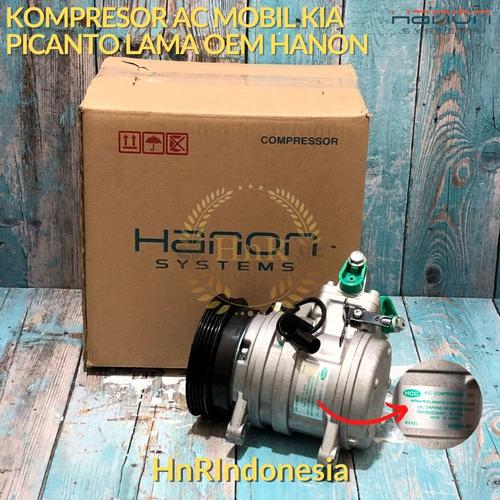 Jual Kompresor AC Mobil Kia Picanto Lama COMPRESSOR OEM HANON - Jakarta ...