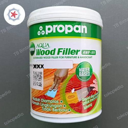 Jual DEMPUL KAYU WATERBASED PROPAN IMPRA AQUA WOOD FILLER 1 KG - TEAK ...