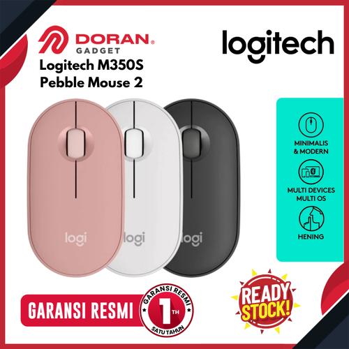 Jual Logitech Wireless Mouse M350 Pebble Original Garansi Resmi 1 Tahun ...