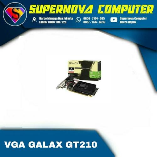 Jual VGA GALAX Geforce GT 210 1GB - Jakarta Pusat - Supernova Computer HARCO | Tokopedia