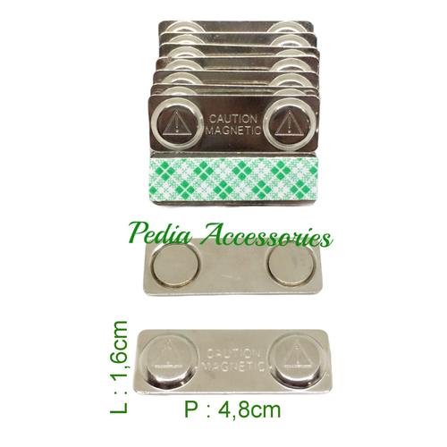 Jual MAGNETIC / MAGNET NAME TAG NAMA DADA CAUTION 12mm - Jakarta Pusat ...