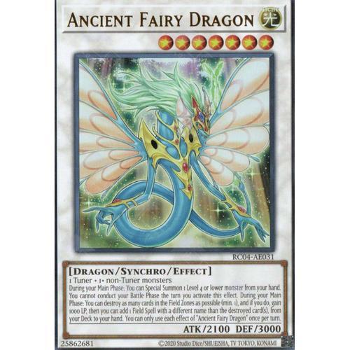 Jual Ancient Fairy Dragon | Varian Rarity | Yugioh AE RC04-AE031 ...