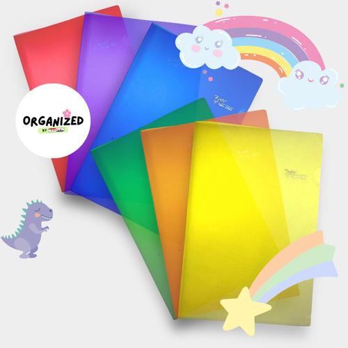 Jual TOPLA Map L Kertas Tebal Anti Air dan Murah / Map Folio Warna ...