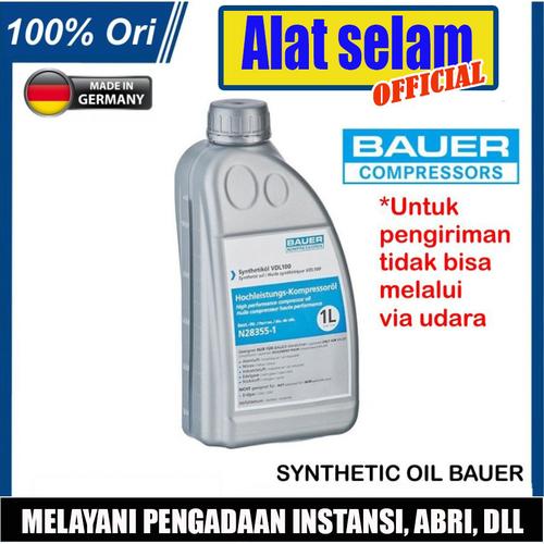 Jual N28355 Oil Synthetic Compressor Bauer Oli Sintetik Kompresor Komba ...