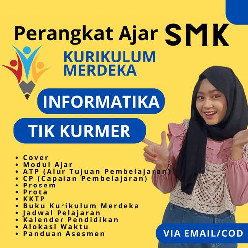 Jual MODUL AJAR INFORMATIKA SMK KURIKULUM MERDEKA - KELAS 12 - Kab ...