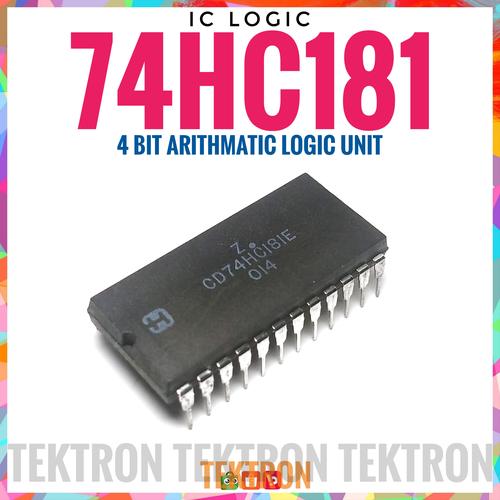 Jual IC LOGIC DIGITAL 74HC181 CD74HC181E TC74HC181P SN74HC181N 74181 ...