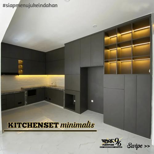 Jual Kabinet Kitchen Set Minimalis Modern - Kabinet Kitchenset dapur ...