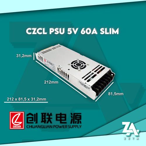 Jual CZCL Power Supply 5V 60A Fan Slim - Kab. Sidoarjo - zetagamingstore | Tokopedia