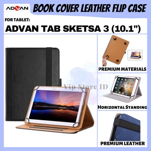 Jual ADVAN TAB SKETSA 3 10.1 INCH 2023 BOOK COVER CASE CASING SARUNG ...