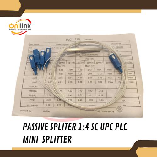 Jual PASSIVE SPLITER 1:4 SC UPC PLC MINI SPLITTER - Kota Surabaya ...