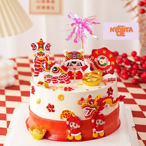 Jual CMI03 Topper Imlek Sincia Chinese New Year Barongsai Anak Dewa ...
