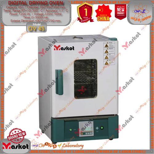 Jual MASKOT Digital Drying Oven Laboratory 45 Liter, Model OV-45 ...