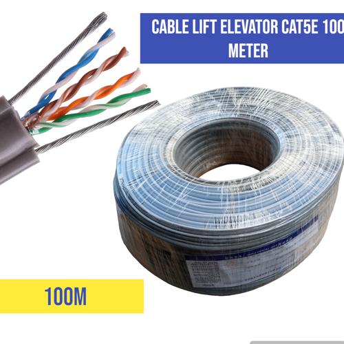 Jual CABLE LIFT RJ45 LAN CAT5/CAT6 FOR LIFT ELEVATOR CCTV LIFT 100M ...