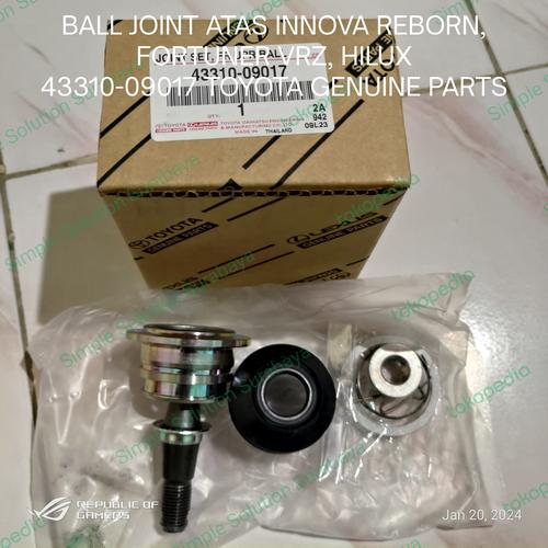 Jual BALL JOINT ATAS INNOVA REBORN FORTUNER VRZ HILUX 43310-09017 ...