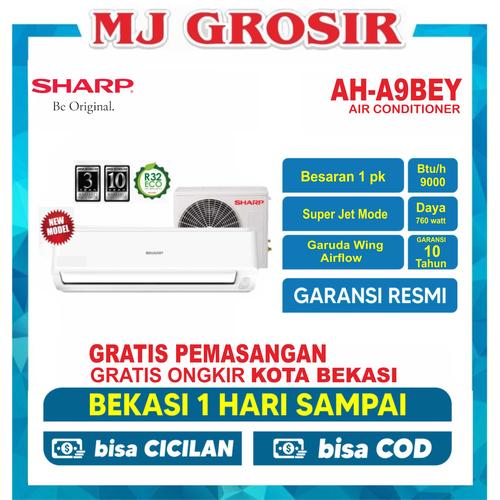 Jual AC SHARP AH-A 09 BEY 1 PK + PASANG R32 LOW WATT - Kota Bekasi - MJ ...