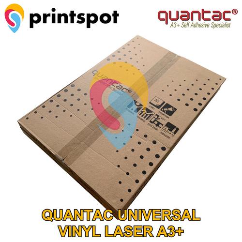 Jual QUANTAC UNIVERSAL Stiker Vinyl A3+ Sticker Digital Print Laser ...
