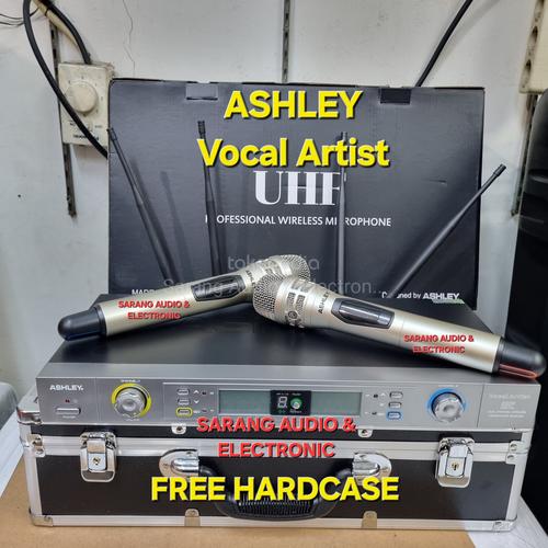 Jual MIC ASHLEY VOCAL ARTIST WIRELESS MICROPHONE ORIGINAL FREE KOPER ...