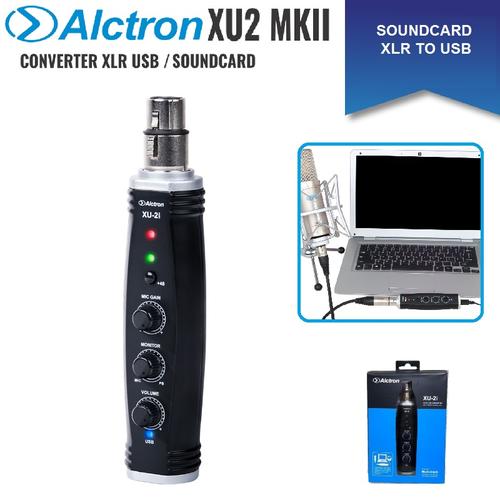 Promo Soundcard Alctron XU2 MKII Converter XLR TO USB Cicil 0% 3x ...