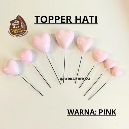 Jual TOPPER BALLON LOVE SET-8 / TOPPER KUE HATI / TOPPER KUE / MAINAN ...