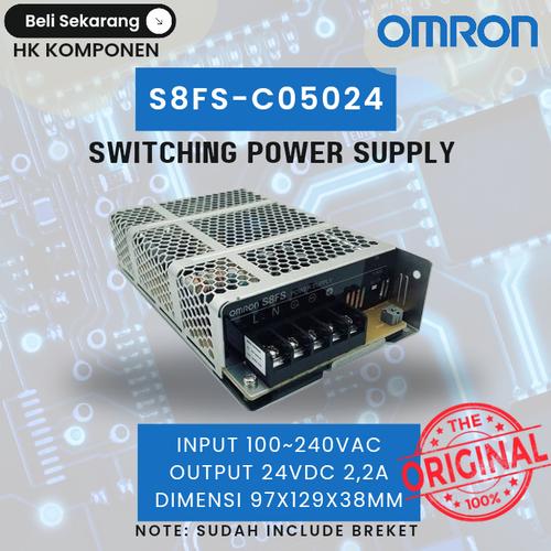 Jual S8FS-C05024J Omron / switching power supply 24v 2,2a 50w /adaptor - Jakarta Barat - HK ...
