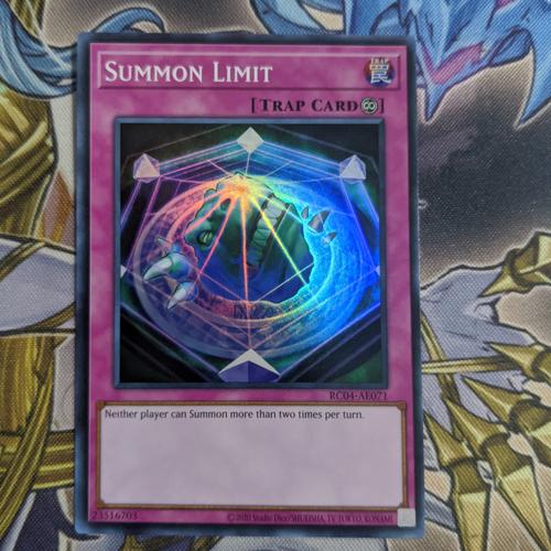 Jual YUGIOH OCG AE RC04-AE071 Summon Limit - Secret Rare - Kab ...
