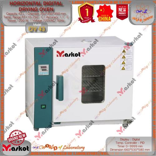 Jual MASKOT Horizontal Digital Drying Oven 43 Liter, Model OV-43 ...
