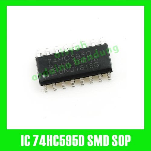 Promo IC 74HC595 SMD 74HC595D SN74HC595D SOP-16 8-bit Shift Register Chip - Kota Bandung ...