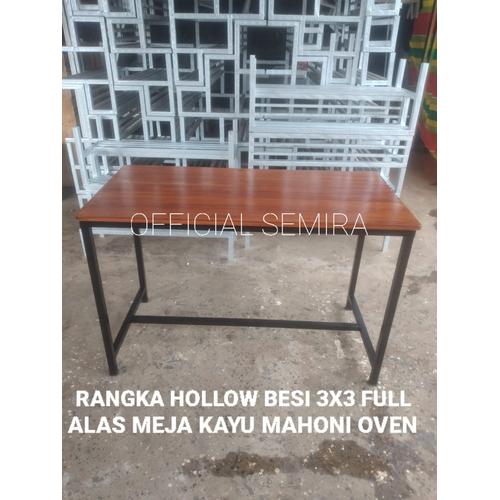 Jual kayu mahoni/meja makan/meja kantor/meja tamu/meja gaming/meja ...