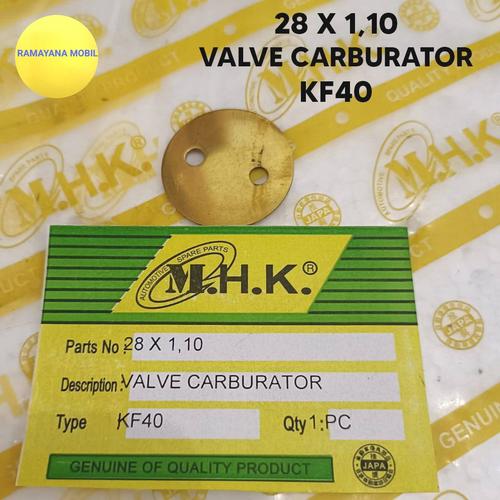Jual Valve Carburator 28x1,10 C28 Toyota Kijang Super KF40, KF50, KF20 ...
