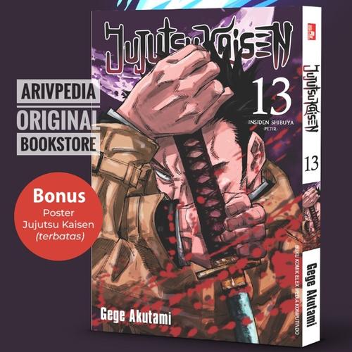 Promo Jujutsu Kaisen 13 by Gege Akutami - Dengan Poster - Kab. Bekasi - Arivpedia | Tokopedia