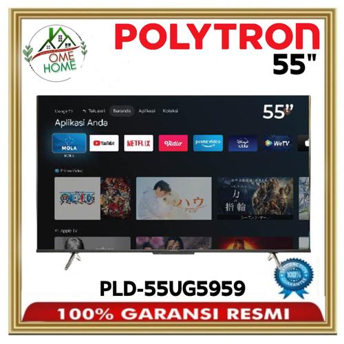 Jual Polytron 55 Inch 4K UHD Smart Google TV PLD 55UG5959 / PLD55UG5959 ...