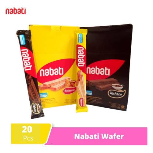 Jual NABATI WAFER RASA KEJU | RICHOCO| GEGUMA ISI 20 PCS X 8 GR ...