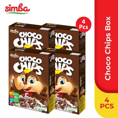 Promo Choco Chip Cereal SIMBA - 4 Choco Chips Box 150 gr Super Hemat ...