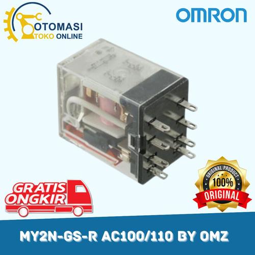 Jual OMRON RELAY 8 KAKI LED INDICATOR MY2N-GS-R AC100/110 BY OMZ - Jakarta Pusat - Toko Online ...