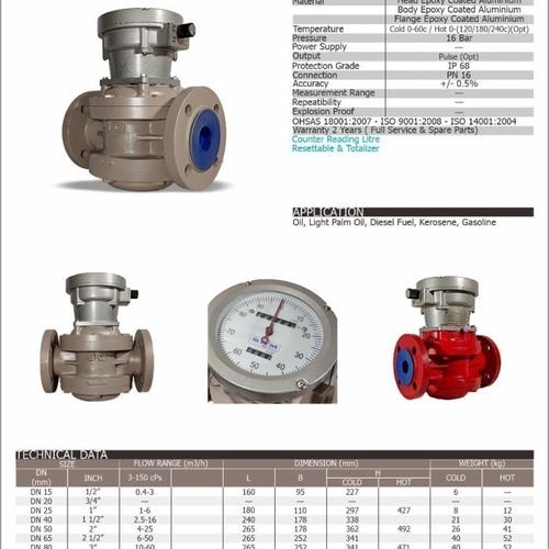 Jual SHM ROOTS analog Flow Meter 6 Inch DN 150 mm 120⁰C - Jakarta Pusat ...