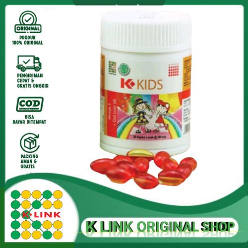 Jual omega kids klink suplemen vitamin anak original k kids - Jakarta ...
