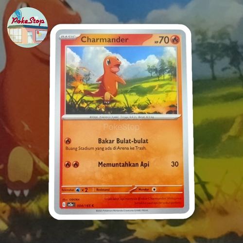 Jual Charmander 151 C SV2A 004/165 Kartu Pokemon TCG Indonesia - Kota ...