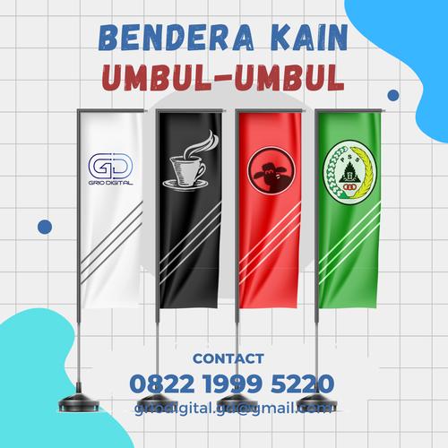 Jual Cetak Print Bendera Umbul Umbul Banner Rontag Kain Tetoron TC ...