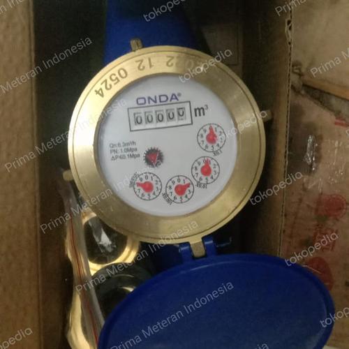 Jual Water Meter ONDA 3/4 Inch DN 20 mm/Meteran Air ONDA DN 20mm ...
