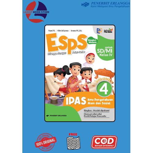 Jual ESPS IPAS VOL.2 SD/MI KLS.4 KURIKULUM MERDEKA - Jakarta Timur - LANGIT BOOK STORE | Tokopedia