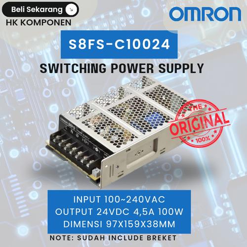 Jual S8FS-C10024J omron / switching power supply 24vdc 4,5a 100w / adaptor - Jakarta Barat - HK ...