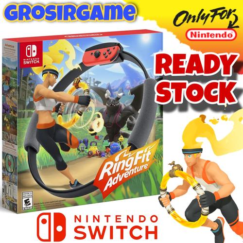 Jual Nintendo Switch Ring Fit Game Switch Ringfit Adventure - Kota ...