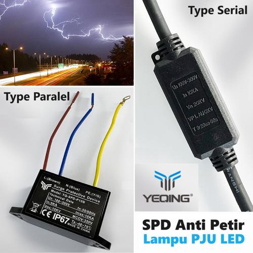 Jual Anti Petir PJU Pelindung Lampu Jalan Pengaman LED Surge Protection SPD - Type Paralel ...