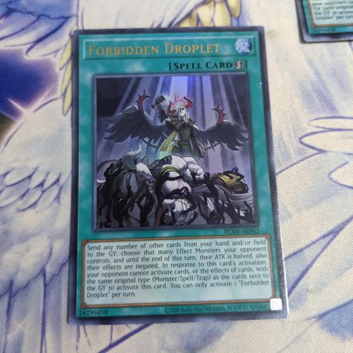 Jual YUGIOH OCG AE RC04-AE065 Forbidden Droplet - Ultra Rare - Kab ...