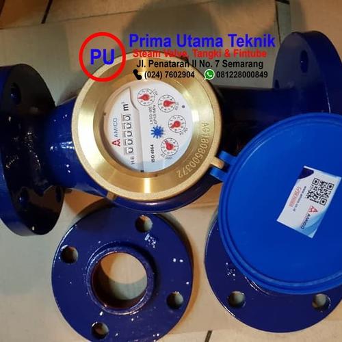 Jual Flow Meter Air/Water Meter/Meteran Air AMICO besi ukuran 1/2 inch ...