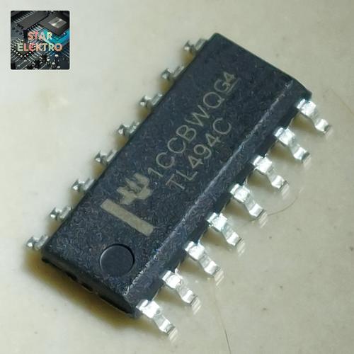 Jual TL494C Sop-16 SMD TL494 TL494CDR IC Pulse Width Modulation TL 494C 494 - Kota Tegal ...